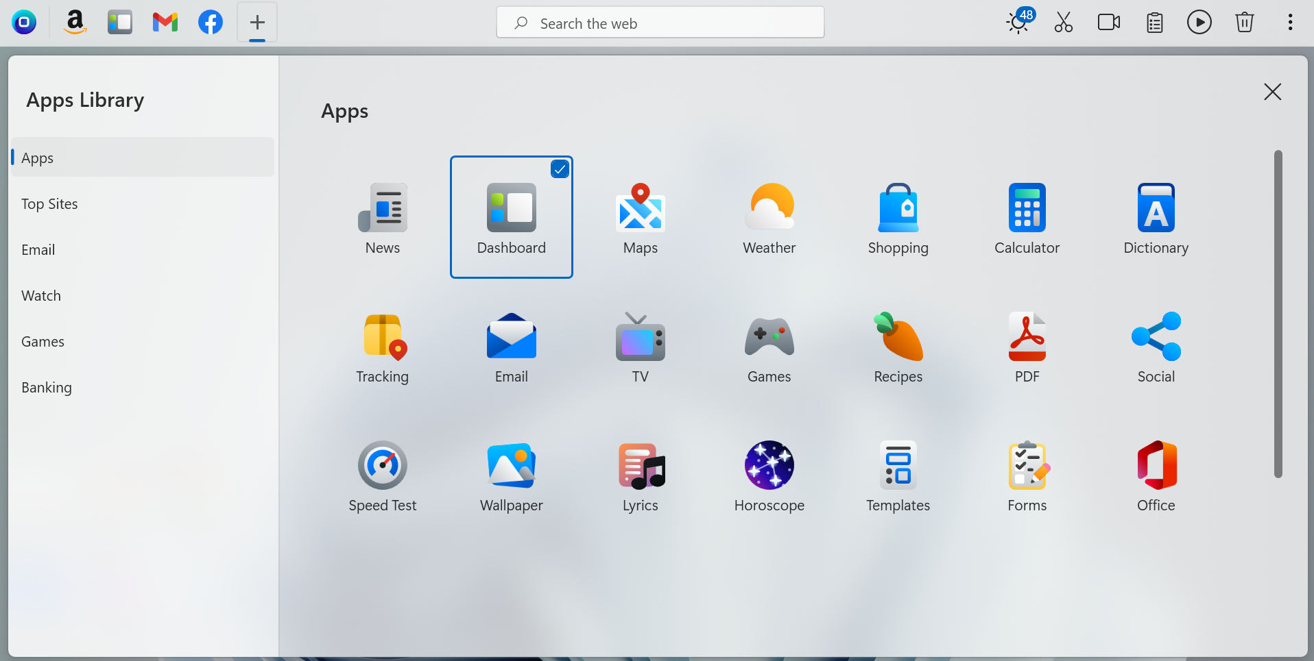 The Apps Library – OneLaunch Knowledge Base