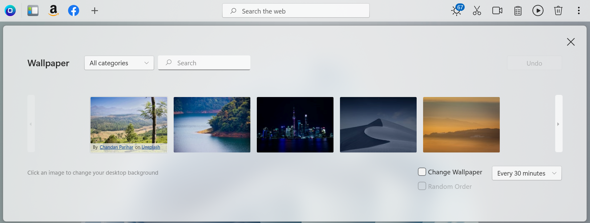 Changing your Display Wallpaper in Settings – OneLaunch Knowledge Base