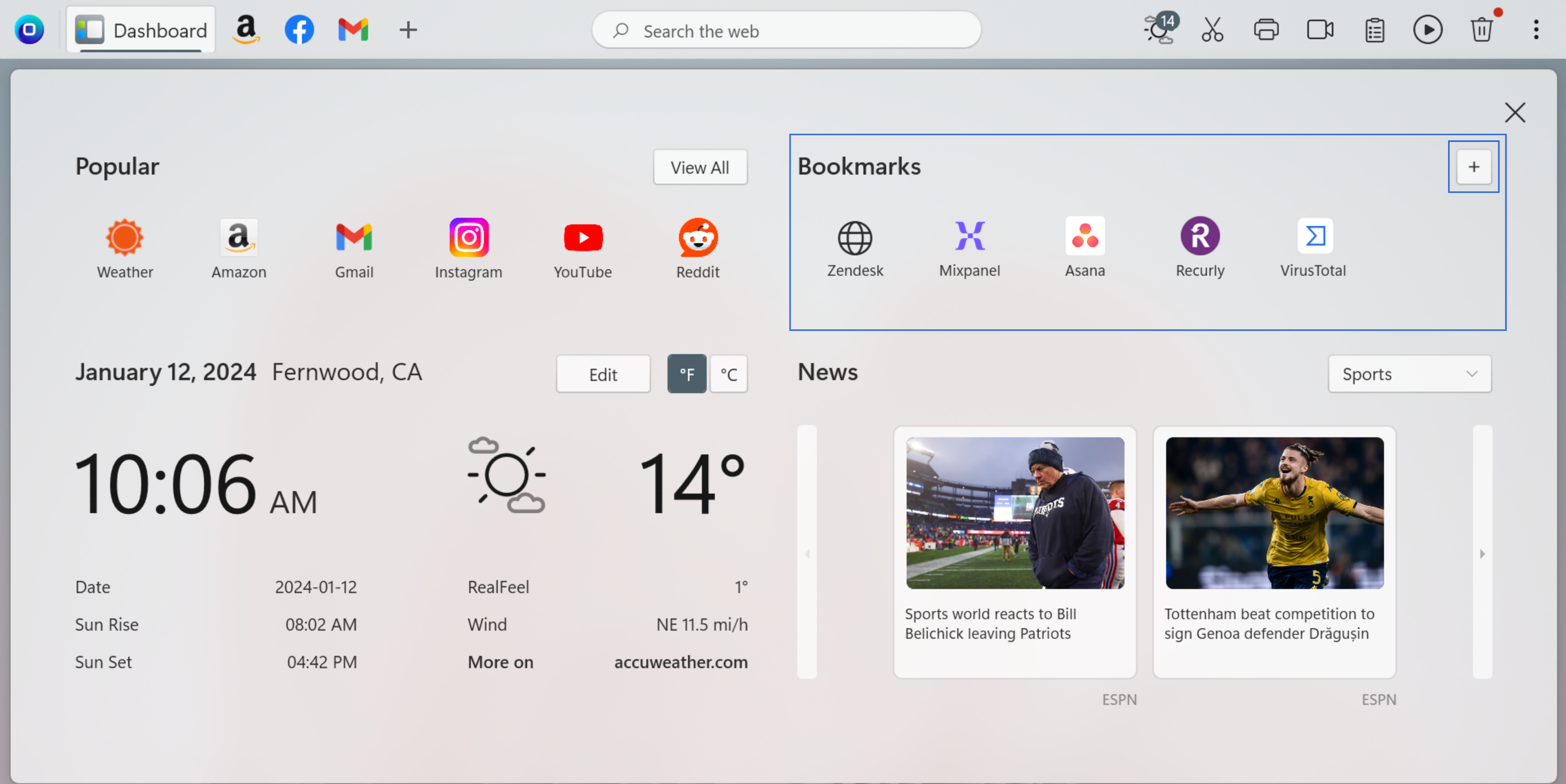 Bookmarks in OneLaunch – OneLaunch Knowledge Base