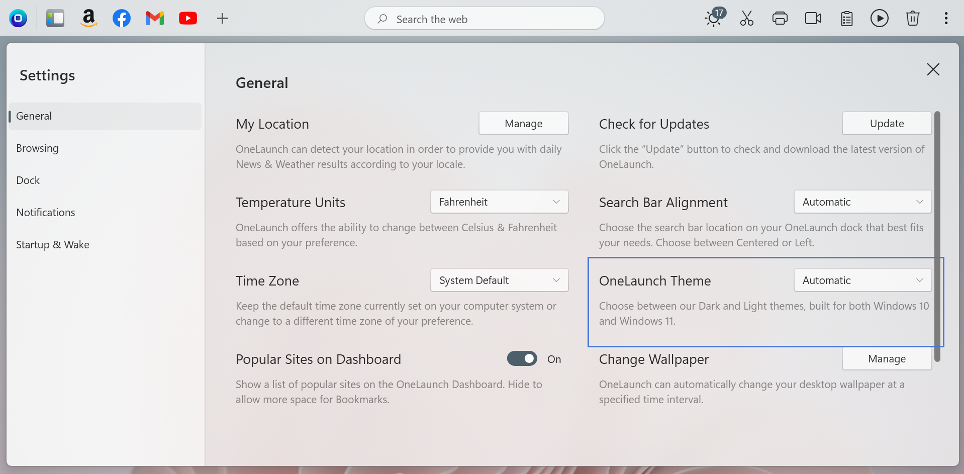 Changing the OneLaunch Theme – OneLaunch Knowledge Base